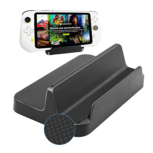 marspell Stand Base Compatible with Logitech G Cloud Gaming Handheld, Bracket / Dock / Holder for Steam Deck/Switch/Tablet, Black