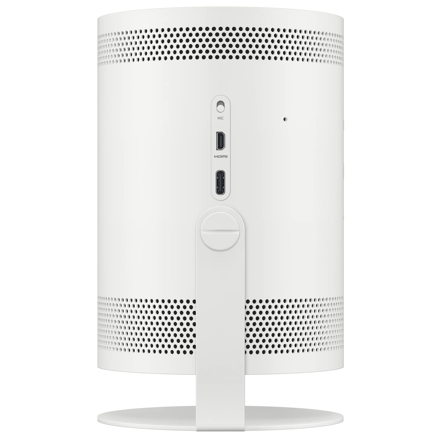 Samsung The Freestyle Projector, Up to 100" Screen, Smart TV, 360 Degree Sound (SP-LSP3BLAXZA) Bundle with The Freestyle Projector Skin (Coyote Beige), 2YR CPS Protection Pack and HDMI Cable