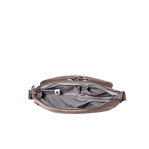 Baggallini Womens Securtex® Anti-theft Memento Crossbody Bag, Portobello