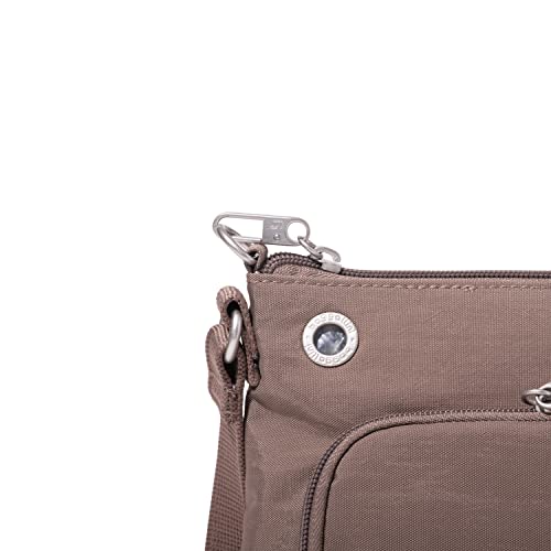 Baggallini Womens Securtex® Anti-theft Memento Crossbody Bag, Portobello