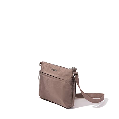 Baggallini Womens Securtex® Anti-theft Memento Crossbody Bag, Portobello