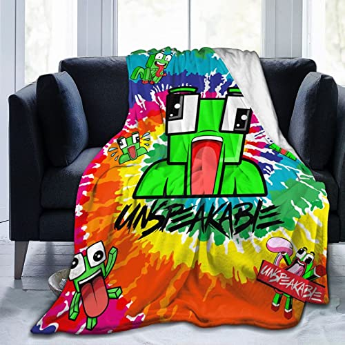 Cartoon Blanket Throw Blankets Couch Bed Sofa Fleece Blanket Super Soft Fuzzy Warm Cozy Flannel Fleece Bed Blanket Lightweight Decorative Living Room for All Seasons 50"X40"
