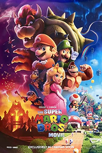 THE SUPER MARIO BROS. MOVIE POSTER 2 Sided ORIGINAL INTL FINAL 27x40 CHRIS PRATT