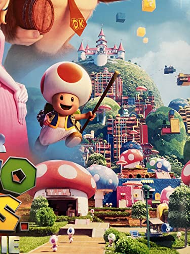 THE SUPER MARIO BROS. MOVIE POSTER 2 Sided ORIGINAL INTL FINAL 27x40 CHRIS PRATT