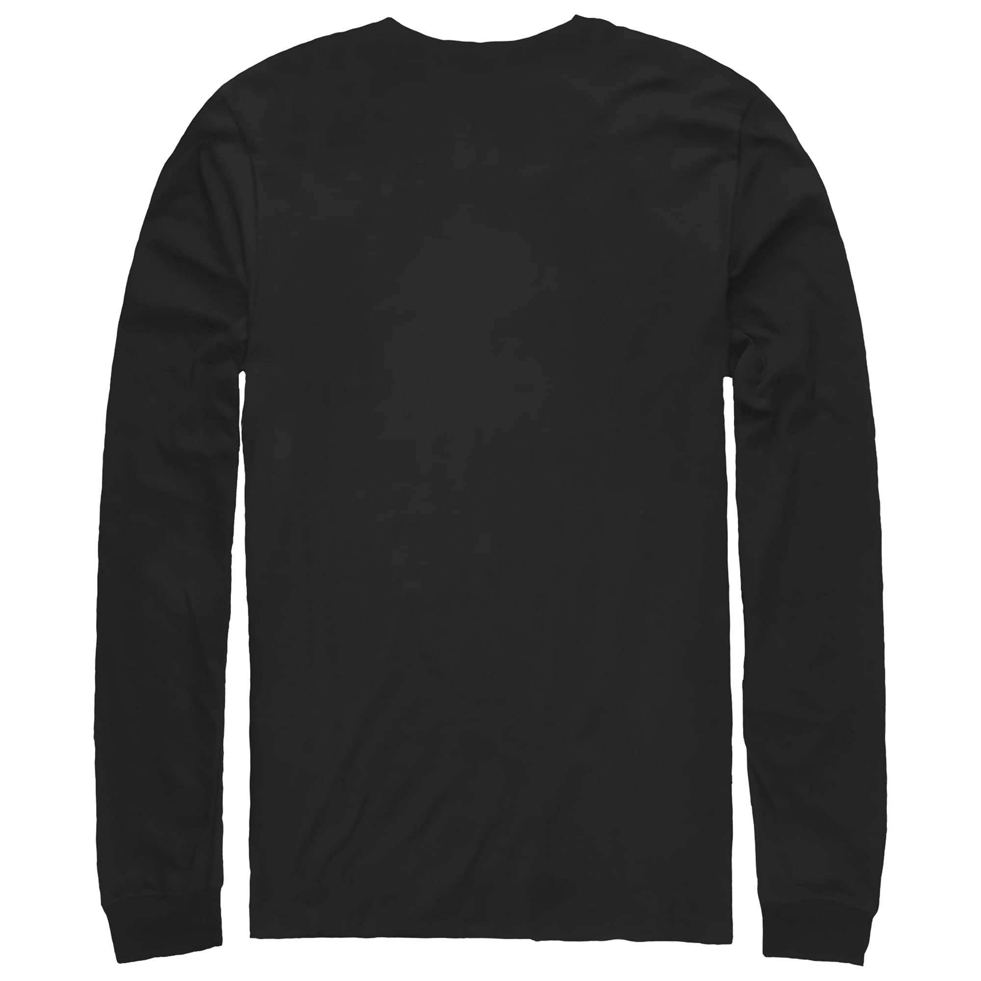 Nintendo Men's N64 Logo Long Sleeve T-Shirt, Large, Black