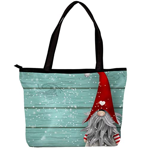 TBOUOBT Handbags for Women Fashion Tote Bags Shoulder Bag Satchel Bags, Swedish El Gnomes Christmas