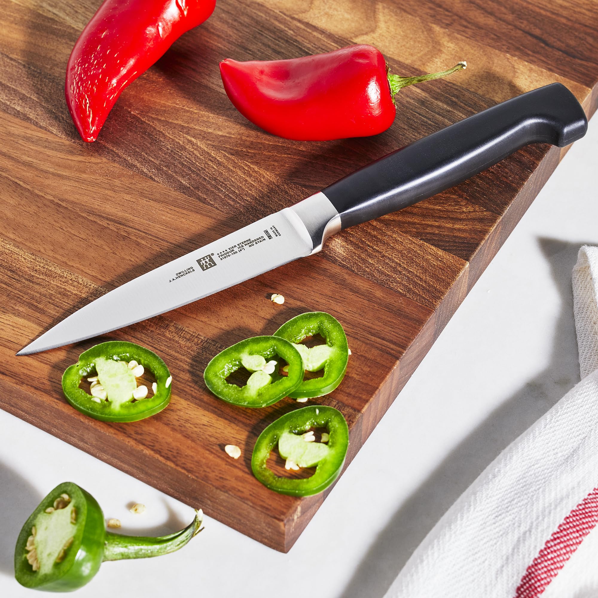 Zwilling J.A. Henckels Twin Four Star 4-Inch High-Carbon Stainless-Steel Paring Knife