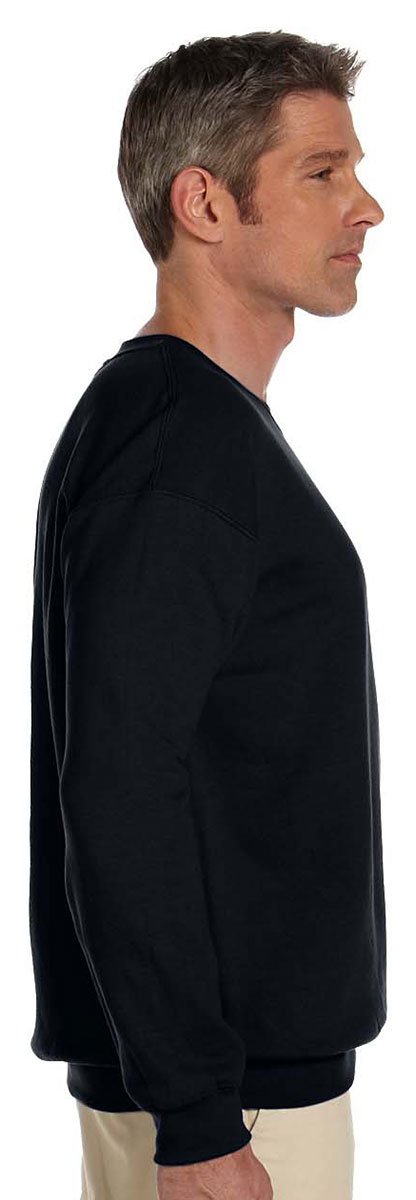 Hanes mens Crew Neck Ultimate Cotton Heavyweight athletic sweatshirts, Long Sleeve, Deep Red, 3X-Large US