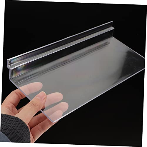 DOITOOL 6pcs Home Shoe Floating Collection Sneaker Store Boutiques Shelves Displaying Supplies Shelf Wall Accessories Clear Acrylic Plastic for Stores Shoes Display Showcase