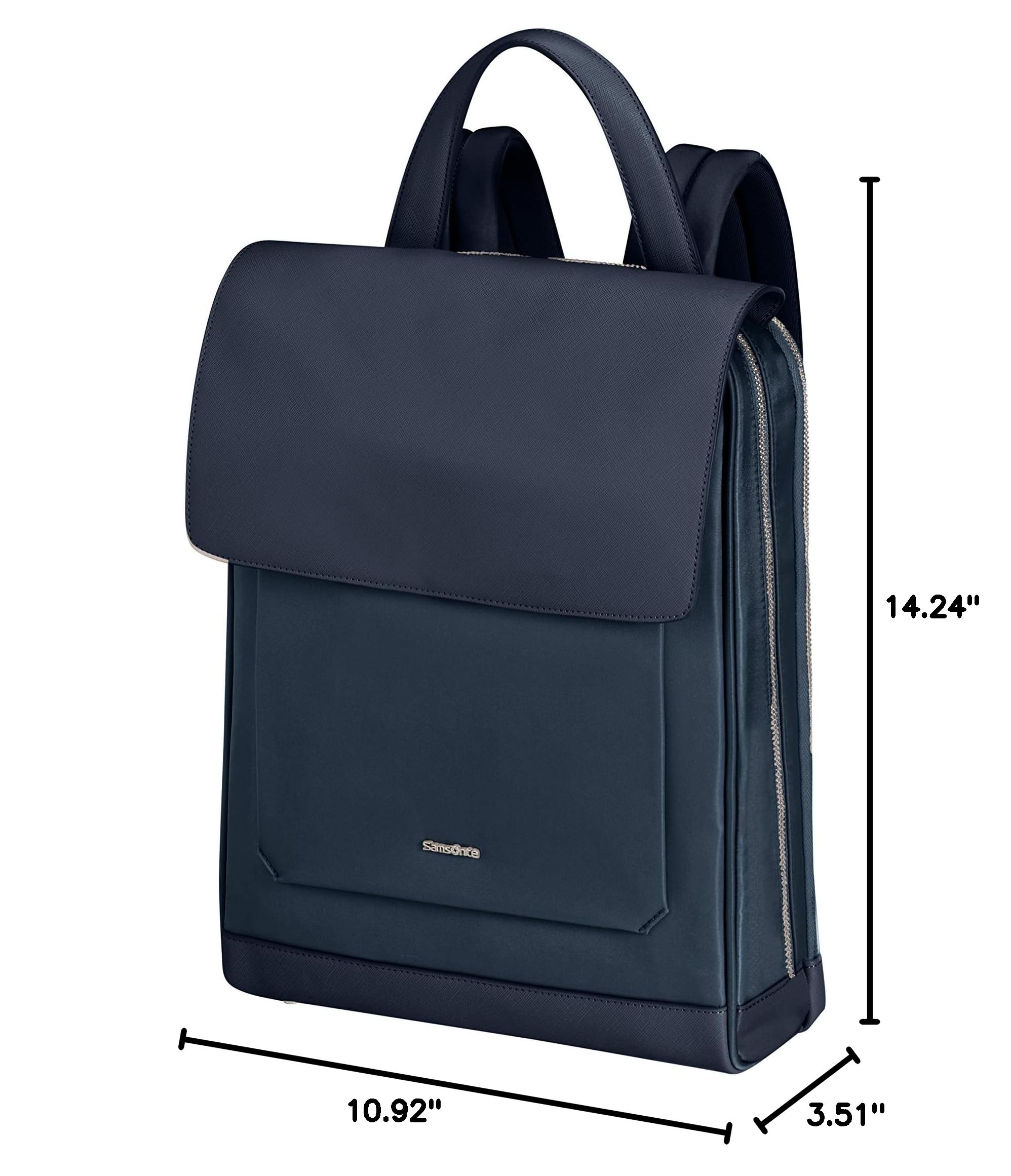 Samsonite Women's Laptop Backpacks, Blue (Midnight Blue), M (36.5 cm-11.5 L)