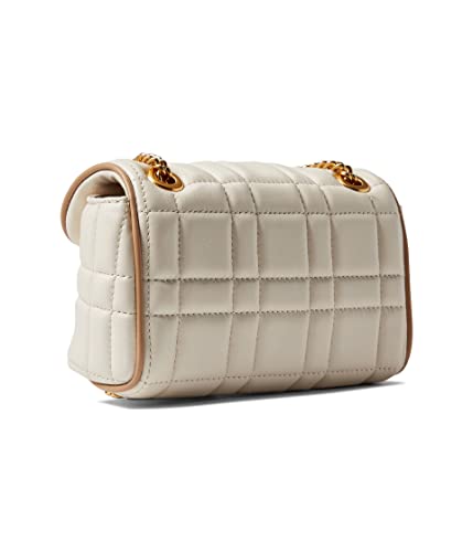Kate Spade New York Evelyn Quilted Leather Small Shoulder Crossbody Ivory One Size