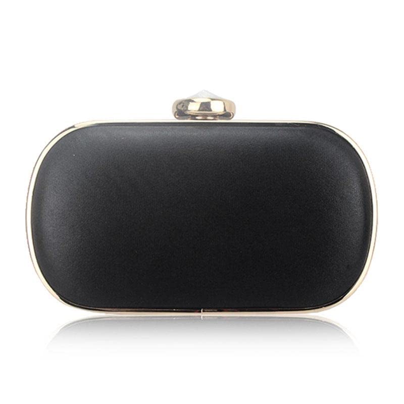 ZLXDP Big Diamond Crystal Women Evening Bag Wedding Chain Clutches Party Lady Shoulder Bags (Color : E, Size : 1)