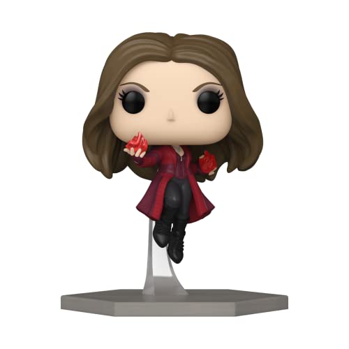 Funko Pop! Marvel: Captain America: Civil War Build A Scene - Scarlet Witch, Amazon Exclusive, Figure 5 of 12