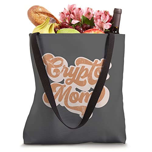 Retro Vintage Crypto Mom Tote Bag