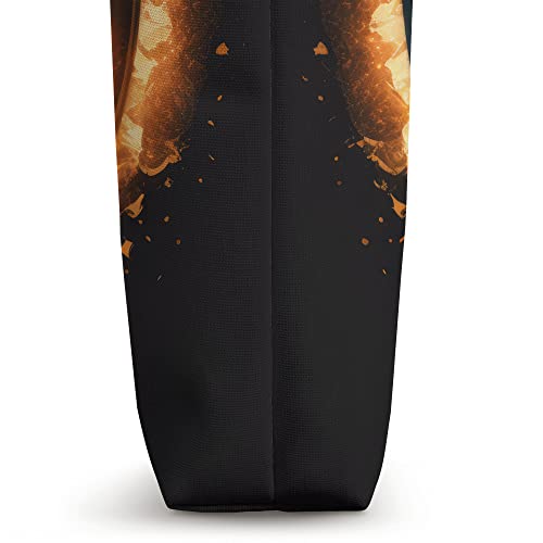 Fantasy Warrior Skullz - FireLightning Tote Bag