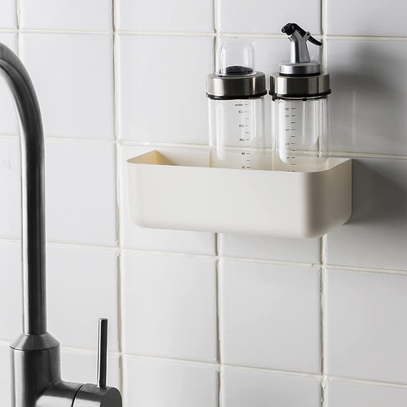 PDGJG Wall Mounted Nail Free Toilet Shelf Bathroom Storage Rack Wall Rack Bathroom Storage Rack for Wall Shelf Organizing