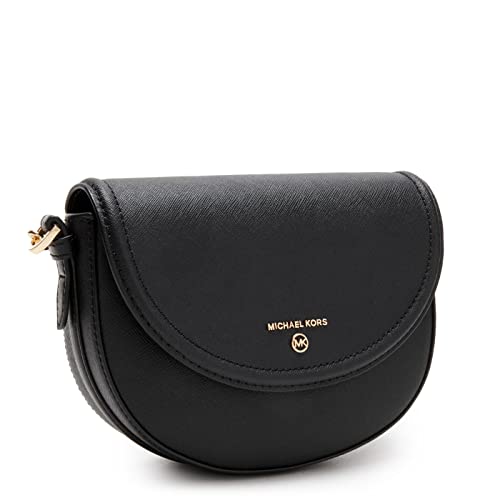 Michael Michael Kors Michael Kors Jet Set Charm Saffiano Leather Crossbody Bag (Black)