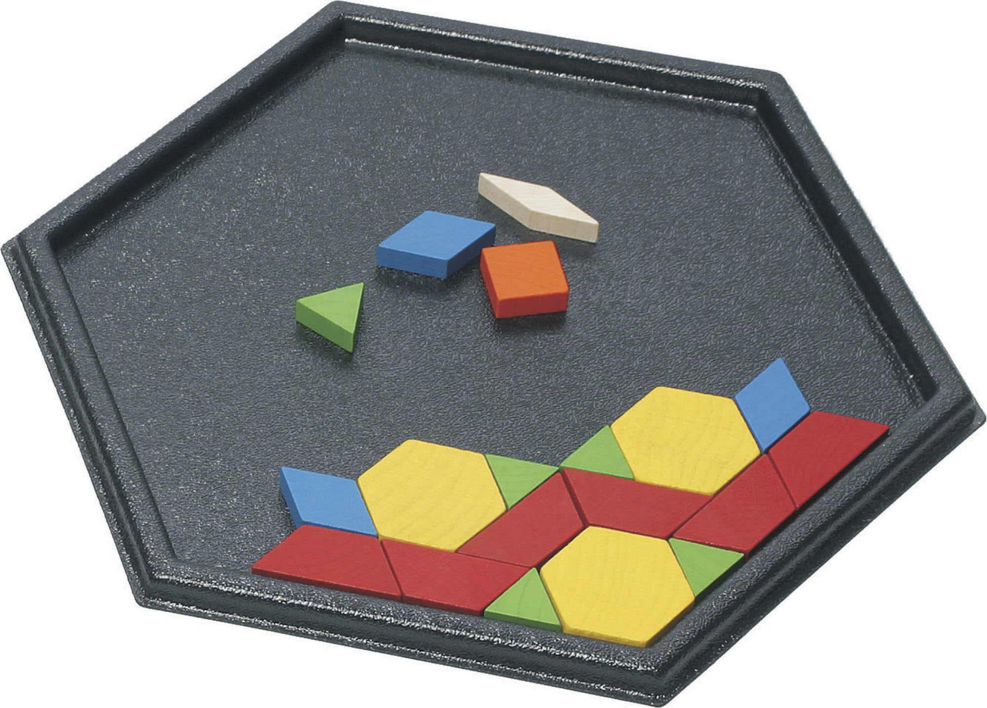 LEARNING ADVANTAGE - 102842 Learning Advantage Inc Pattern Block Trays - Set of 2, 9 x 12 Inches
