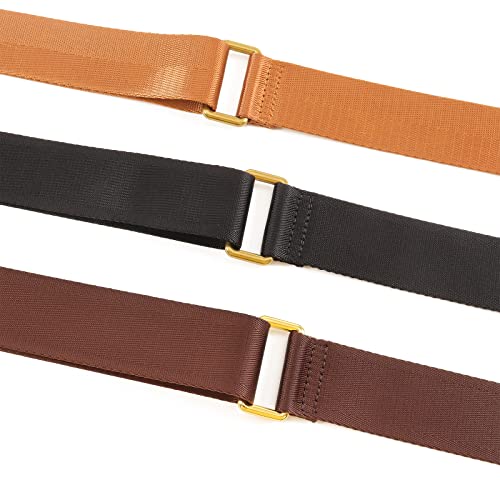 HUADEK Purse Straps Replacement Crossbody Bags Handbag Wide Canvas Leather Adjustable