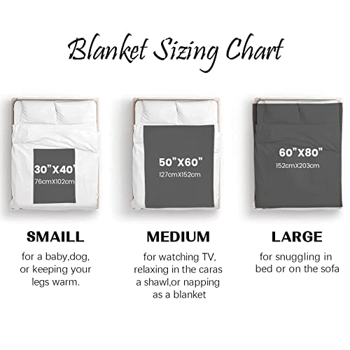 Customized Blanket for Adults with Name Personalized Blankets with Name for Adults Custom Purple Gradient Fleece Blanket Gifts for Birthday Mothers Fathers Valentines Day