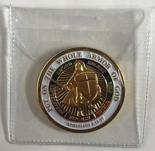 United States Marine Corps Challenge Coin Put On TheWhole Armor of God