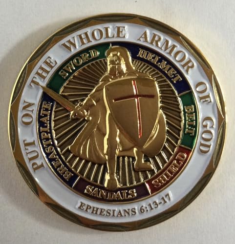 United States Marine Corps Challenge Coin Put On TheWhole Armor of God