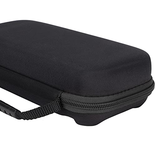 Game Console Storage Bag, Thickened Scratch Proof Lining Gamepad Carrying Pouch Protective for Game Controller (Black Zipper Regular)