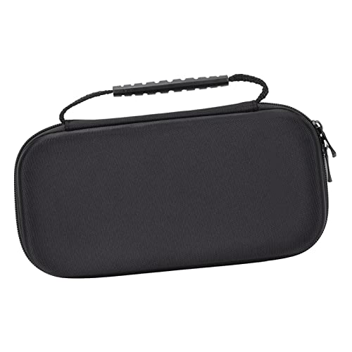 Game Console Storage Bag, Thickened Scratch Proof Lining Gamepad Carrying Pouch Protective for Game Controller (Black Zipper Regular)