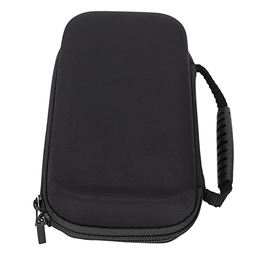 Game Console Storage Bag, Thickened Scratch Proof Lining Gamepad Carrying Pouch Protective for Game Controller (Black Zipper Regular)