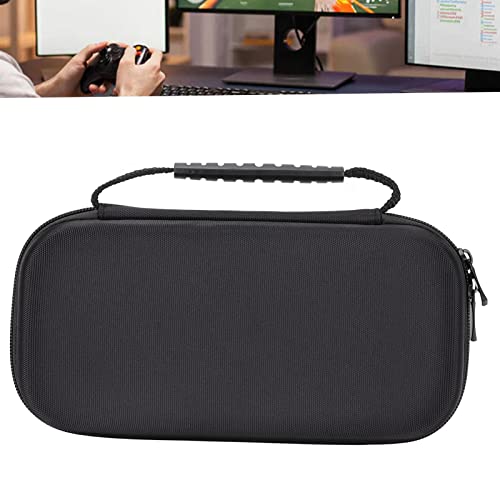 Game Console Storage Bag, Thickened Scratch Proof Lining Gamepad Carrying Pouch Protective for Game Controller (Black Zipper Regular)