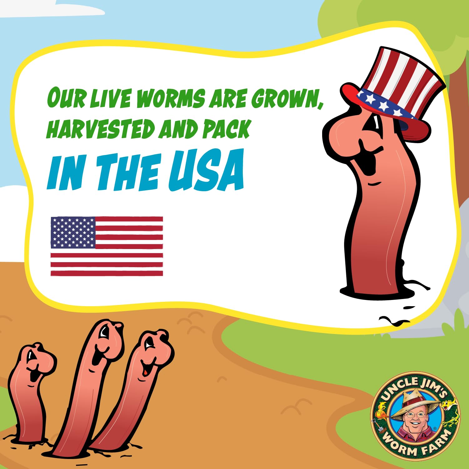 Uncle Jim's Worm Farm 5000 Count Red Wiggler Composting Worms Mix for Garden Soil or Fishing | Starter Pack of Compost Worms Improves Soil Structure and Quality for Healthier Gardens