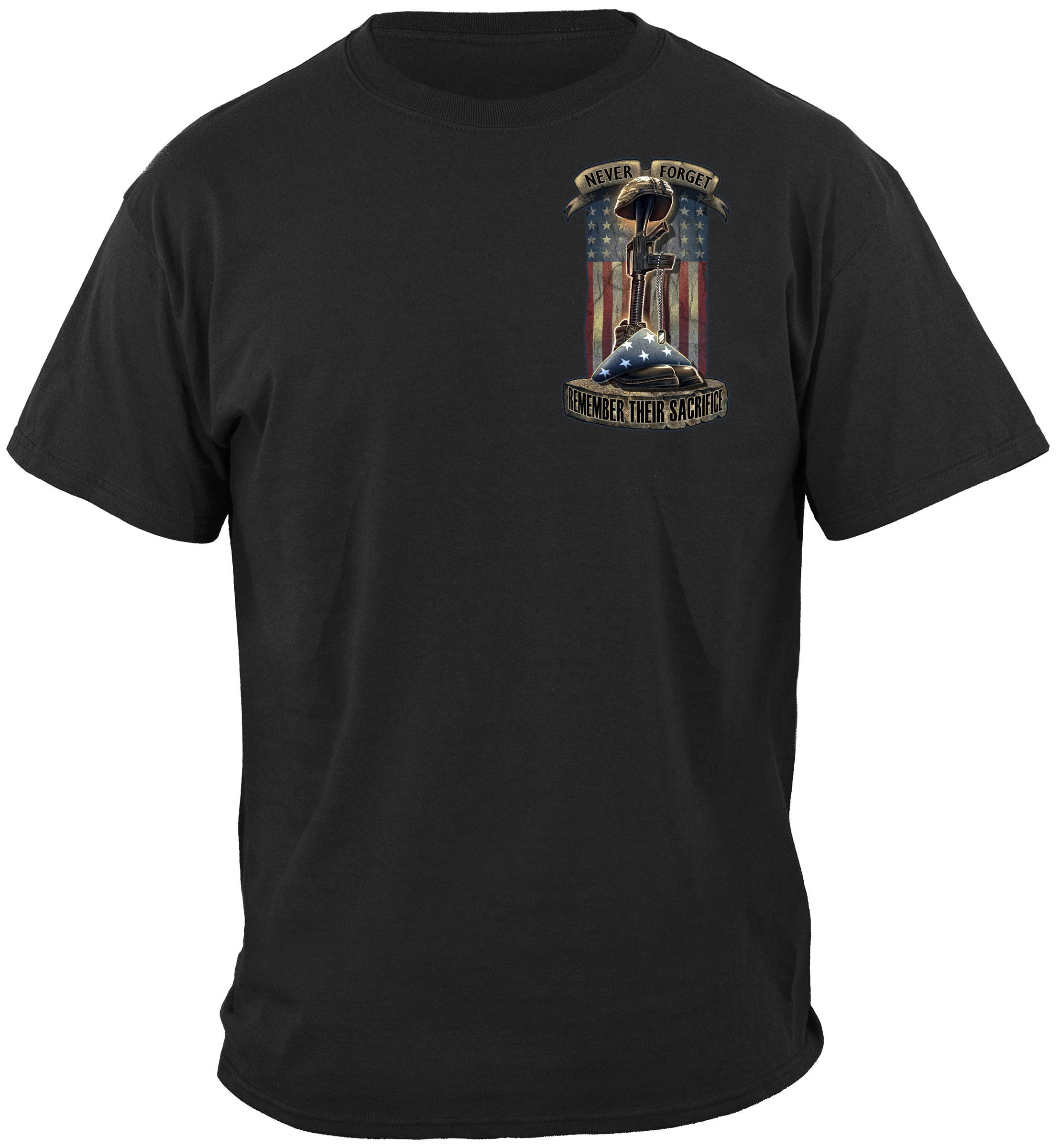 Honor Our Heroes Marine Corps US Army Air Force US Navy T-Shirt ADD24-MM2274M
