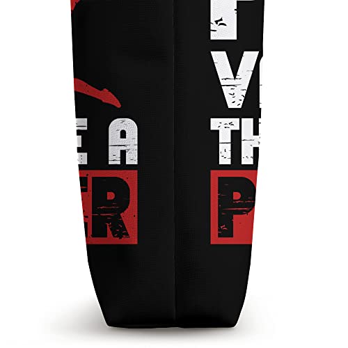 Pole Jumper And Pole Vault Jump Tote Bag