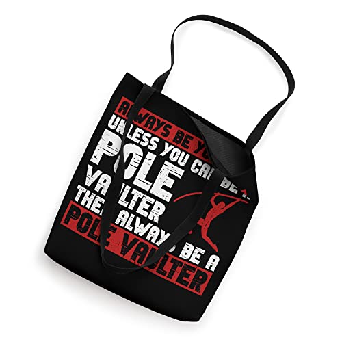 Pole Jumper And Pole Vault Jump Tote Bag