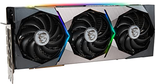 MSI Gaming GeForce RTX 3090 Ti 24GB GDRR6X 384-Bit HDMI/DP Nvlink Tri-Frozr Ampere Architecture OC Graphics Card (RTX 3090 Ti SUPRIM X 24G) (Renewed)