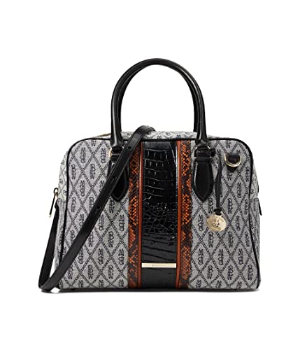 BRAHMIN Alexandria Marissa Satchel Black One Size