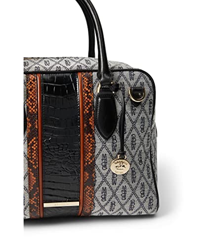 BRAHMIN Alexandria Marissa Satchel Black One Size