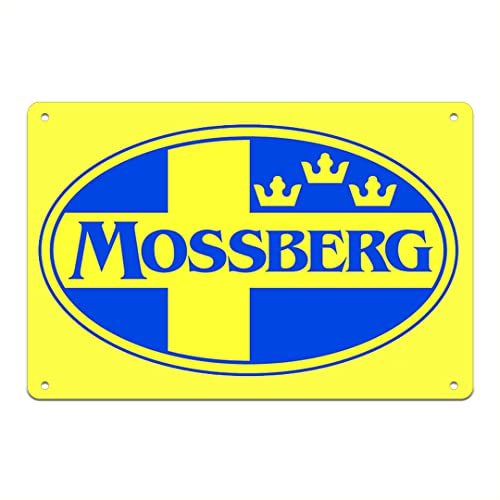 FLORTTE Mossberg & Sons Firearms Guns Vintage Painting Tin Sign for Street Garage Home Cafe Bar Man Cave Farm Wall Decoration Crafts Metal Tin Sign 8x12inch