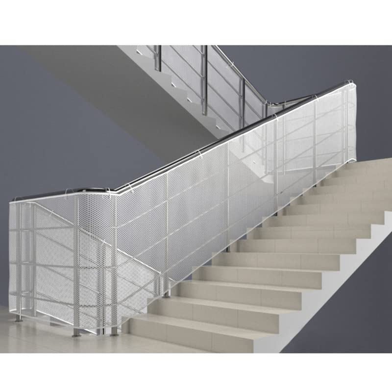Askfairy Children's Stairs Netting, 118"X31"Balcony, Patios and Railing Stairs Netting,Sturdy Mesh Fabric Material