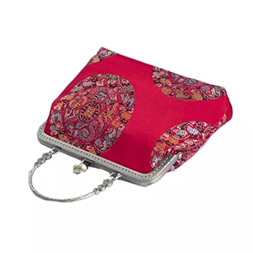 LHLLHL Women's Handbag Chinese Handbag Women's Retro Handbag Shoulder Tote Women's Purse