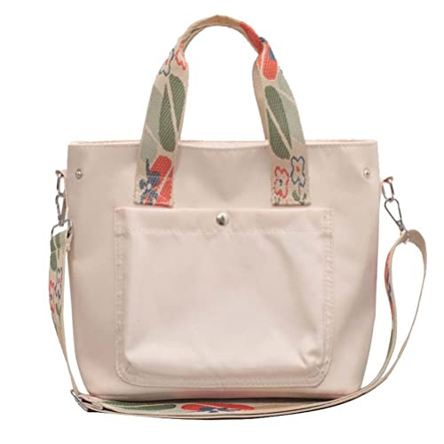 Women Shoulder Bag Chic Hobo Handbag Vintage Canvas Tote Bag Purse Casual Satchel Bucket Bag