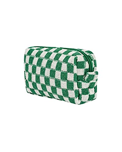 Checkered Pouch (Green/White)