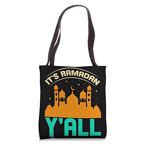 It's Ramadan Y'all Ramadan Kareem Gift For Kids Women Men Tote Bag