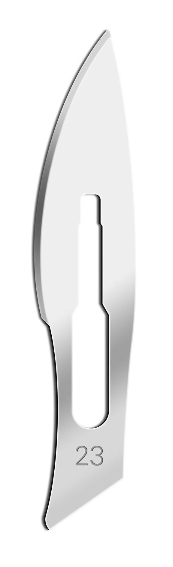 IMS CBLD23 Scalpel Sterile Blades #23 Carbon Steel Individually Foil Wrapped, Box of 100