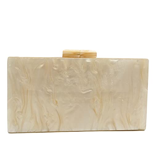 DDQYYSPP Acrylic Evil Eye Purse Women Box Evening Bags and Clutches Chain Shoulder Crossbody Handbag