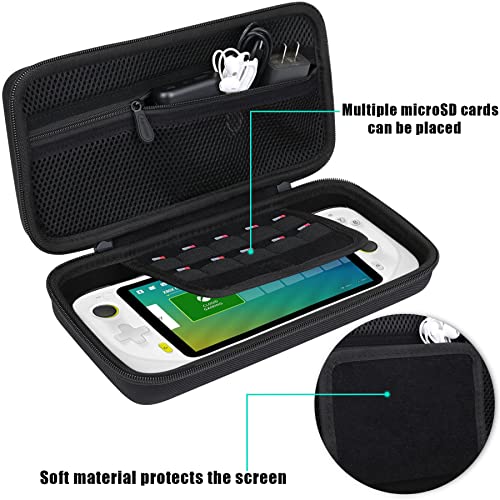 Aenllosi Hard Carrying Case Replacement for Logitech G Cloud Gaming Handheld,Black (Only Case)