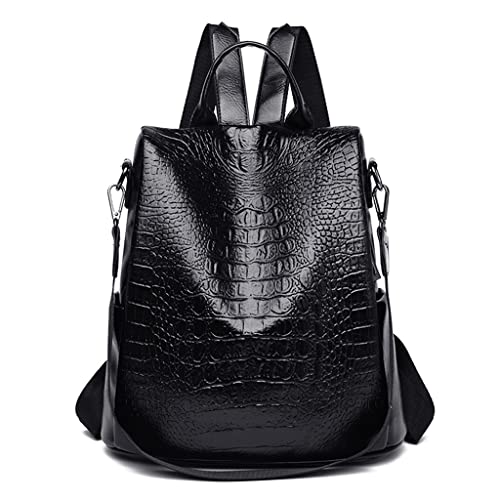 JUIPO Women's Backpack Leather Backpack Travel Backpack Ladies Shoulder Bag