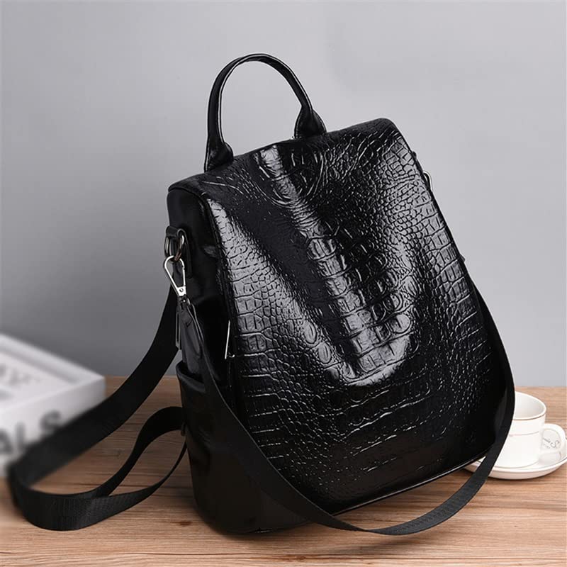 JUIPO Women's Backpack Leather Backpack Travel Backpack Ladies Shoulder Bag
