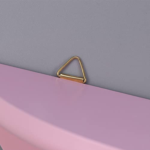 Ipetboom Decor Figurine for Shelves Rustic Wall () Wooden Nursery Kids Home Holder Flower Plant Rack Floating Style Bathroom, Nordic (Pink) Mounted Shaped: Bow Corner Kitchen& Frame