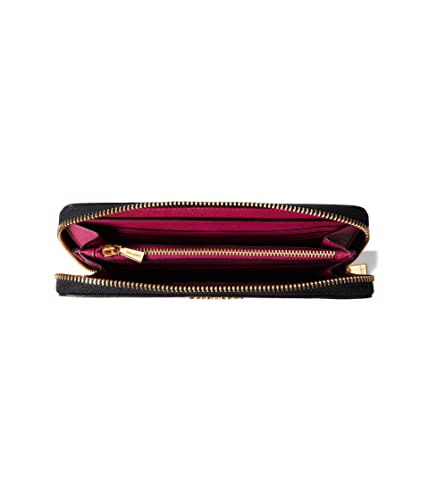Kate Spade New York Bon Bon Candy Print Zip Around Continental Wallet Black Multi One Size